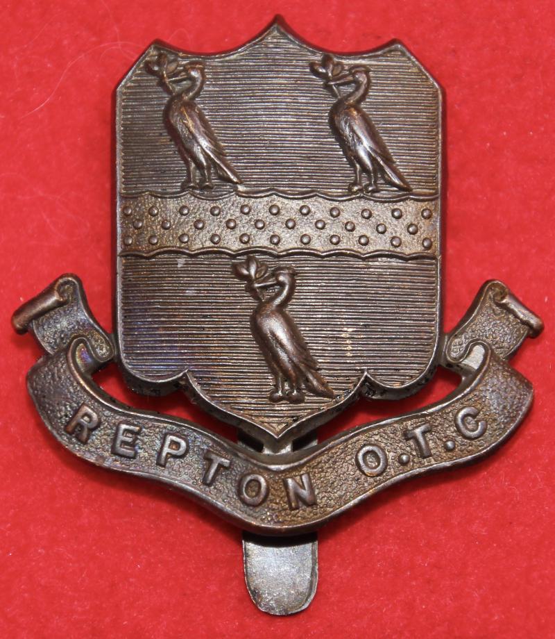 British Army Badges Repton School OTC Cap Badge